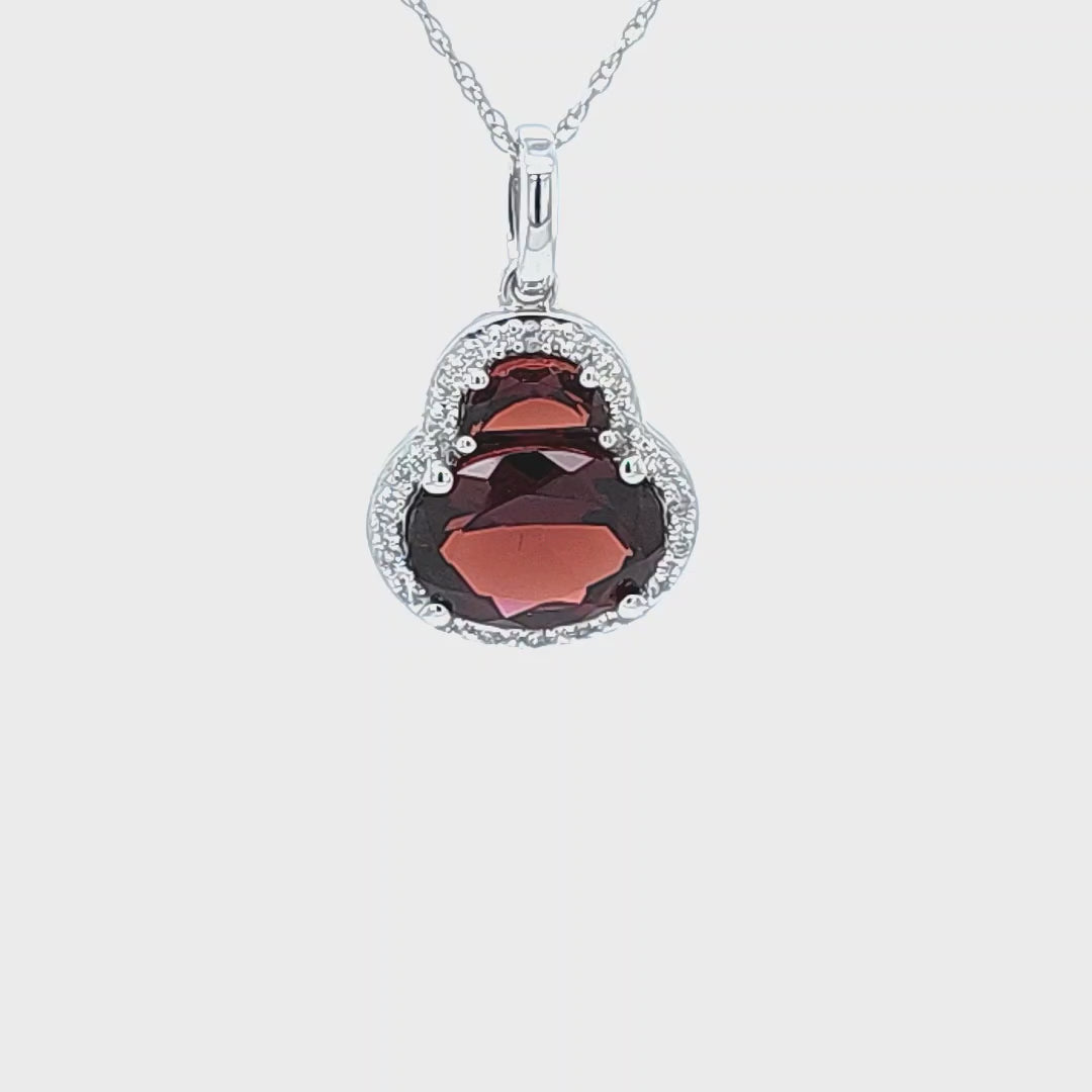 Garnet Pendant – The Jewelry Exchange of Maryland